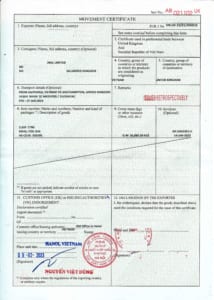 Hướng dẫn xin CO form EUR.1 (EVFTA) xuất khẩu đi Châu Âu EU